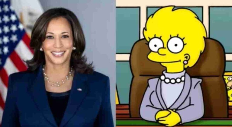 "The Simpsons" previu Kamala Harris como presidente dos EUA?