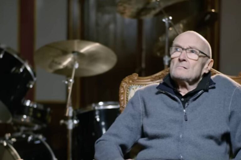 In new documentary, Phil Collins reunites with his drum kit in a scene ...