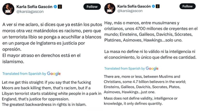 Karla Sofía Gascón se desculpa após polêmica envolvendo posts ofensivos