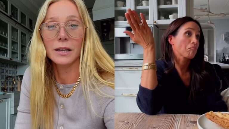 Meghan Markle en Gwyneth Paltrow maken een einde aan geruchten over ruzie in grappige story