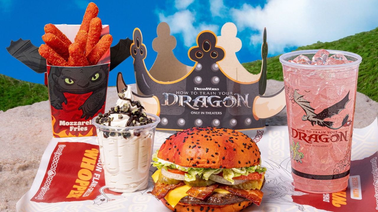 “How to Train Your Dragon” ganha refeição especial em parceria com o ...