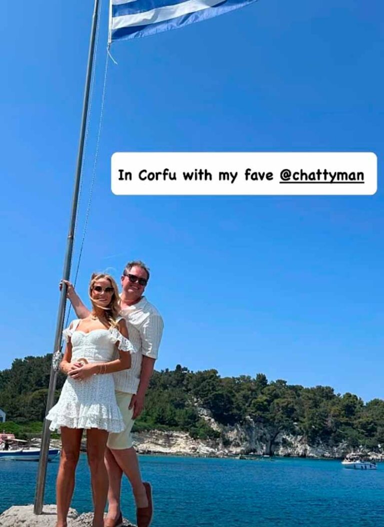 Video: Amanda Holden stiehlt die Show auf Korfu während der ...
