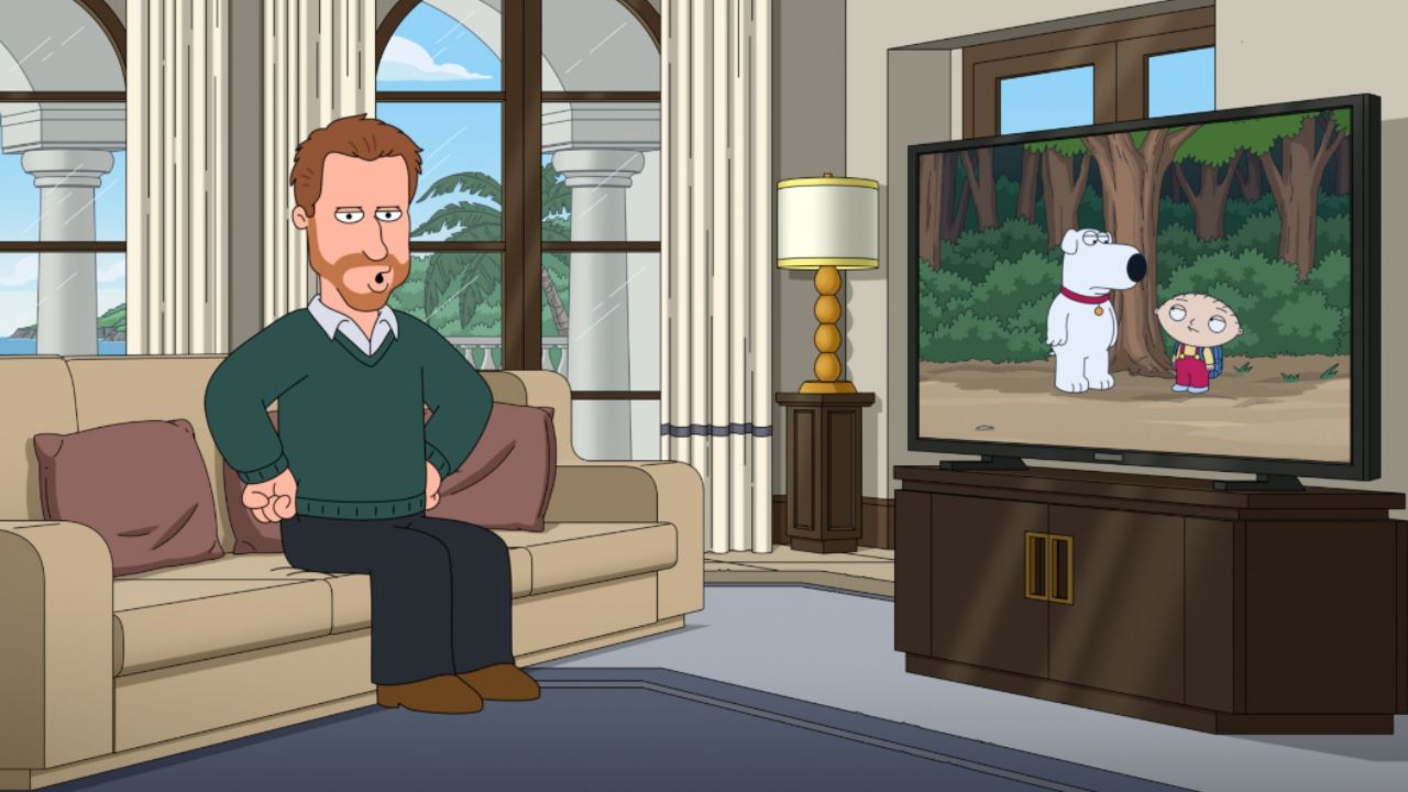 “Family Guy” gør grin med prins Harry og Meghan Markle i en episode, og ...