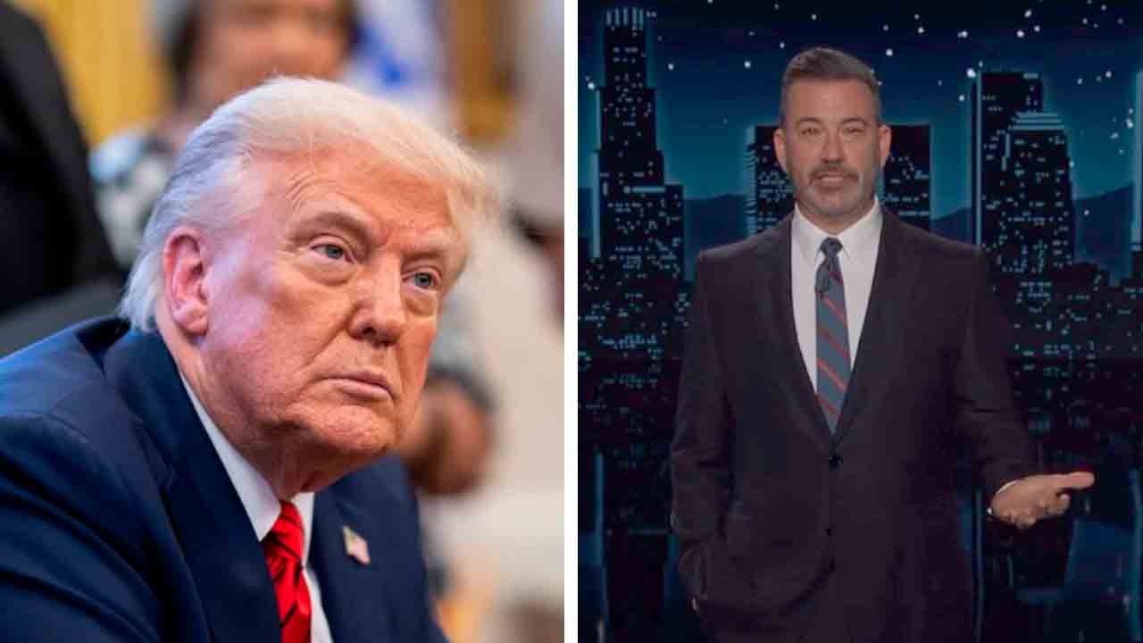 Donald Trump celebra la sospensione di “Jimmy Kimmel Live” da parte di ...