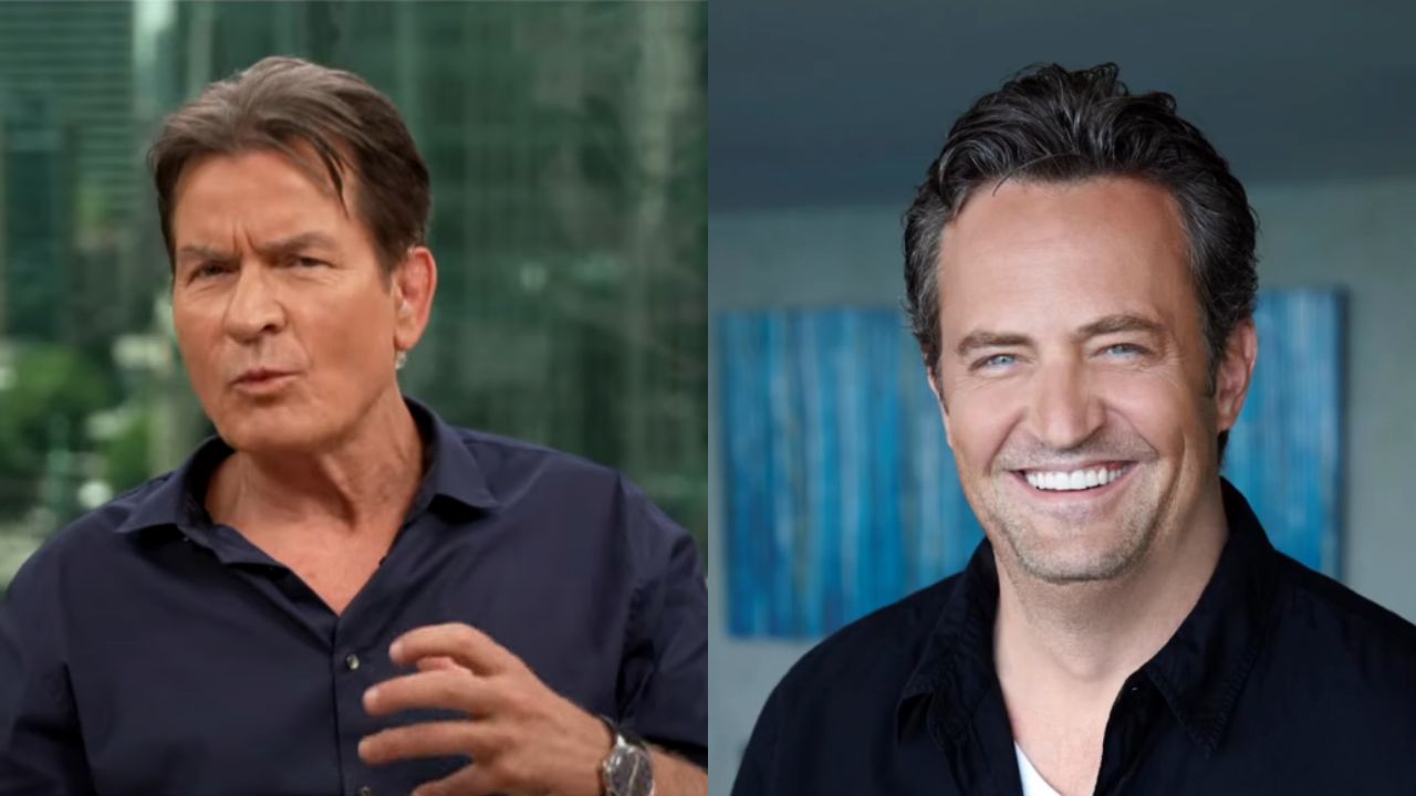 Charlie Sheen claims he realized Matthew Perry wasn’t sober a year ...