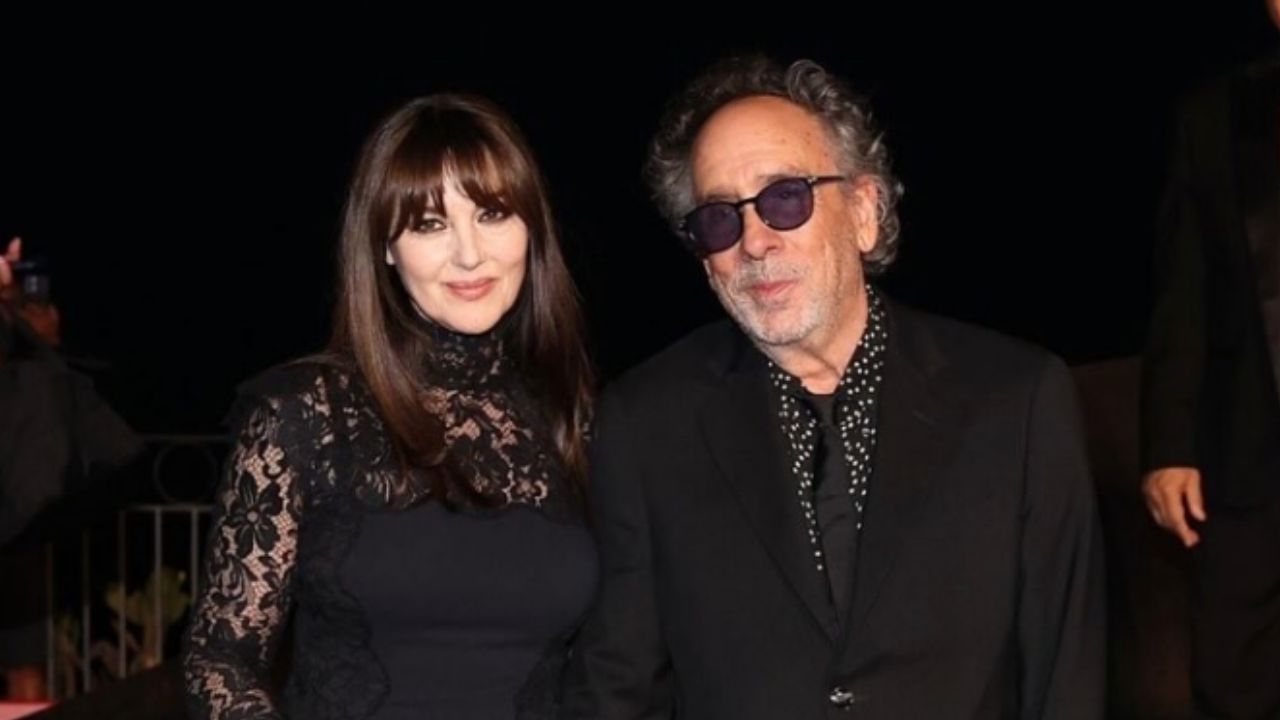 Monica Bellucci og Tim Burton annoncerer slutningen på forhold, der ...