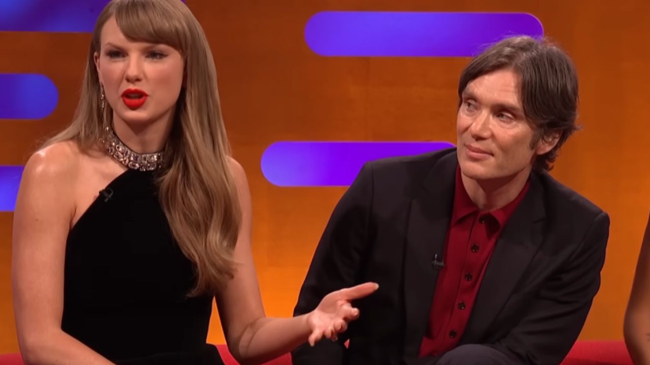 Cillian Murphy goes viral after making a “bored face” while Taylor ...
