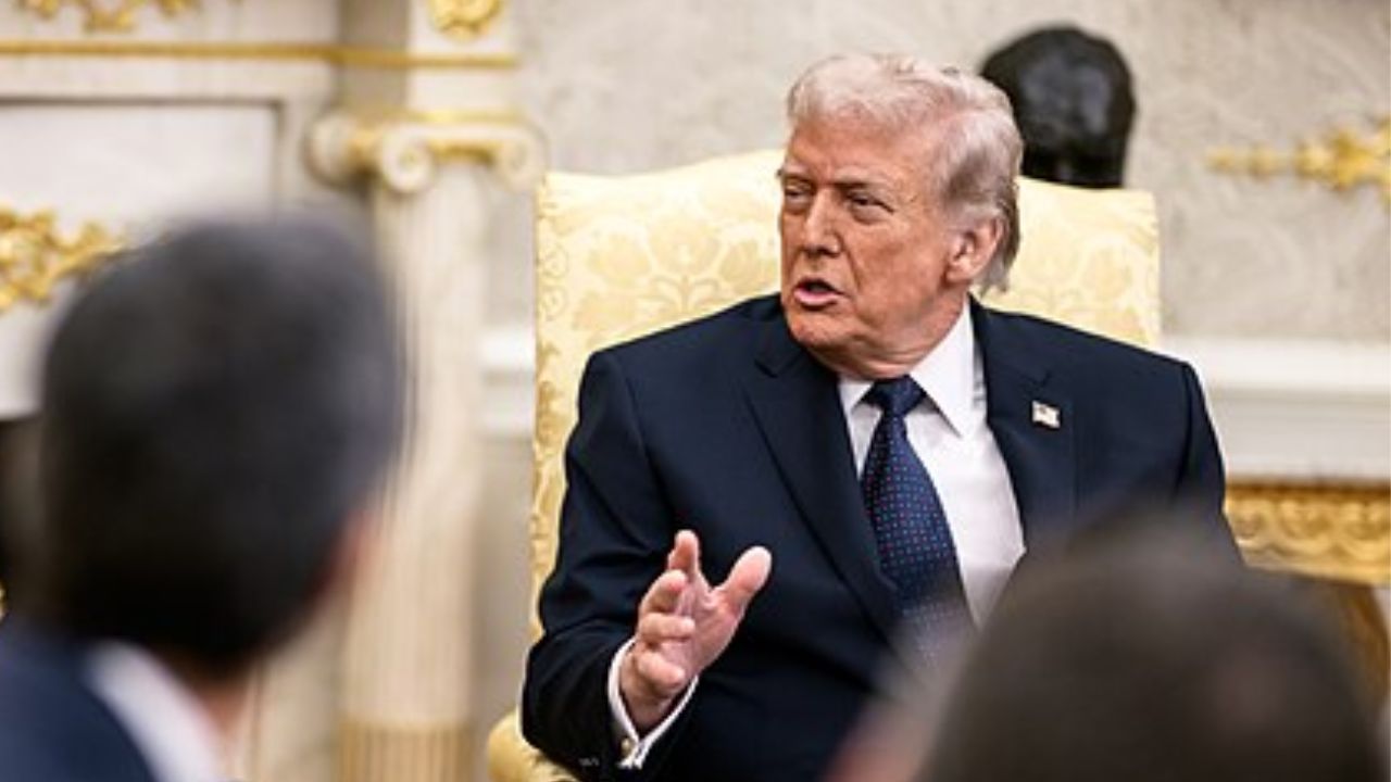 Donald Trump beweert dat zijn vader in Duitsland werd geboren, hoewel ...