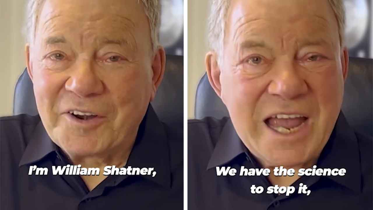 Upon turning 95 years old, William Shatner uses social media to make an ...